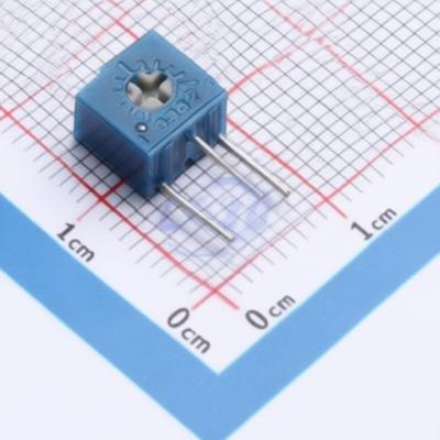 China Glass Pre Adjusted Potentiometer JIERR 3362X 1 205LF Single Turn Precision Resistance Component for sale