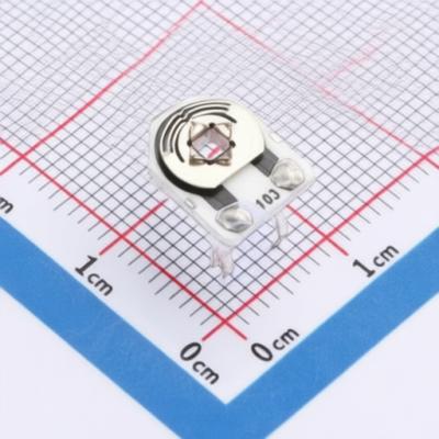China Compact ceramic trimmer potentiometer JIERR JER805H-103 with 0.5 watt power and wide resistance range for sale