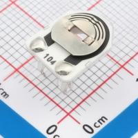 China Ceramic Trimmer Potentiometer JIERR JER805HM-104 with Metal Glass Glaze and Micro Adjustment Feature for sale
