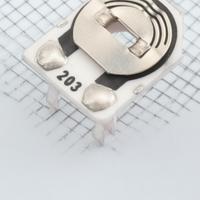 China JIERR JER805HM203 Ceramic Trimmer Potentiometer with Wide Resistance Range and Horizontal Mount Style for sale