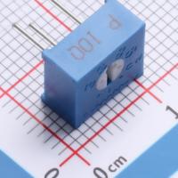China Compact Glass Pre-Adjusted Potentiometer JIERR 3386P-1-100LF Precision Multi Turn Adjustment Device for sale