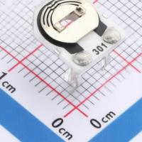 China Compact horizontal mount ceramic trimmer potentiometer JIERR JER805HM-301 with metal glaze resistive element for sale