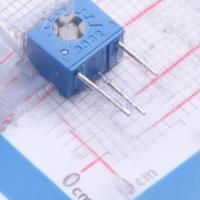 China JIERR 3362S 1 105 pre adjusted potentiometer glass glaze type with single turn precision adjustment for sale