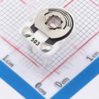China Ceramic Trimmer Potentiometer JIERR JER805H-503 Metal Glass Glaze 0.5W Rated Power Precision Resistance Adjustment for sale