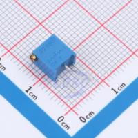 China Precision Multi Turn Glass Pre Adjusted Potentiometer JIERR 3266X 1 205 Resistance Adjustment Device for sale