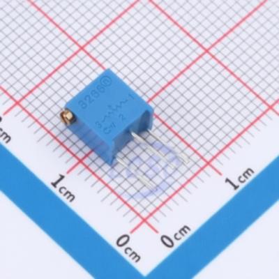 China Precision Multi Turn Glass Pre Adjusted Potentiometer JIERR 3266X 1 205 Resistance Adjustment Device for sale