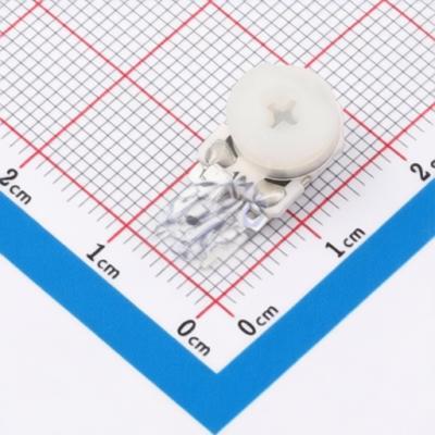 China Ceramic trimmer potentiometer JIERR JER855VC-104 metal glaze vertical form factor 0.5W power for sale