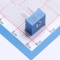 China Glass Pre Adjusted Potentiometer JIERR 3386P 1 201LF with Precision Tuning and Multi Turn Adjustment for sale