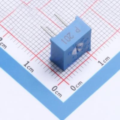 China Glass Pre Adjusted Potentiometer JIERR 3386P 1 201LF with Precision Tuning and Multi Turn Adjustment for sale