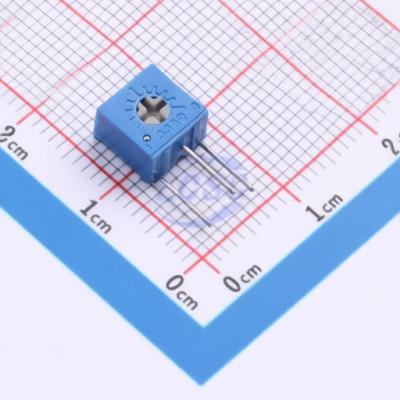 China Glass Pre Adjusted Potentiometer Single Turn Precision Tuning JIERR 3362X 1 502 for Resistance Control for sale