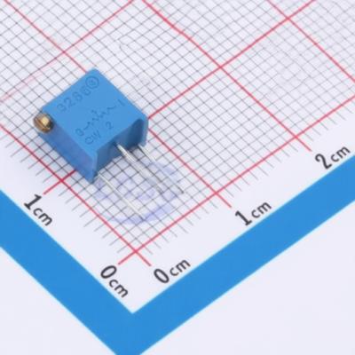 China Precision Multi Turn Glass Pre Adjusted Potentiometer JIERR 3266X 1 105 with Electrical Performance for sale
