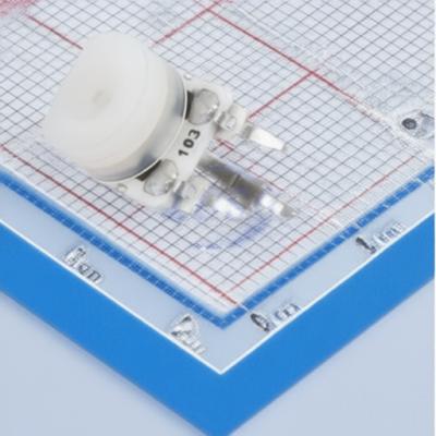 China ceramic trimmer potentiometer JIERR JER855VCR-103 with metal glaze element and precise linear control for sale