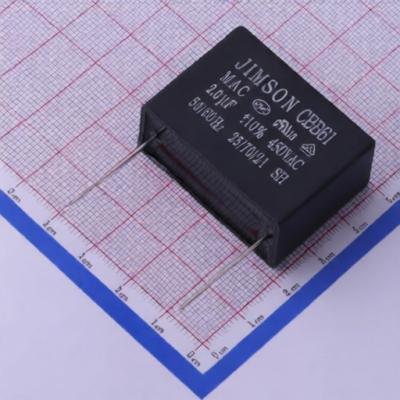 China High current endurance capacitor Jimson MAC205K450A01 rated at 2 microfarad and 450VAC for industrial for sale