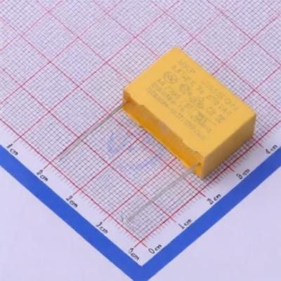 China Flame Retardant Plastic Encapsulated Capacitor JIMSON MKP474K275A15 with Radial Leads and RoHS Compliance for sale
