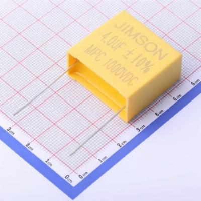 China Capacitor Jimson MPC405K1000D01 encapsulated in flame retardant plastic case sealed with epoxy resin for sale