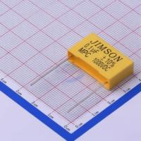 China Polypropylene film capacitor Jimson MPC104K1000D01 with electrical arc spot welded terminal contacts for sale