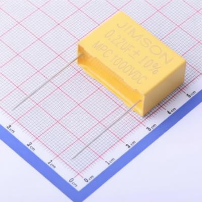 China High moisture resistant Jimson MPC224K1000D03 capacitor designed for pulse logic timing and signal coupling applications for sale
