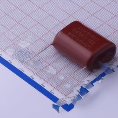 China High stability capacitor Jimson MPP474K1600D01 with radial leads and vacuum evaporated metal electrodes for sale