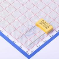 China Radial lead capacitor Jimson MPC683K400A01 with vacuum evaporated metal electrodes and UL94V 0 flame retardant case for sale