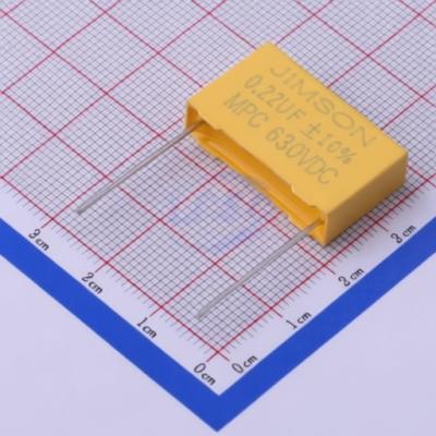 China Self healing polypropylene film capacitor Jimson MPC224K630D02 with electrically welded terminal connections for sale