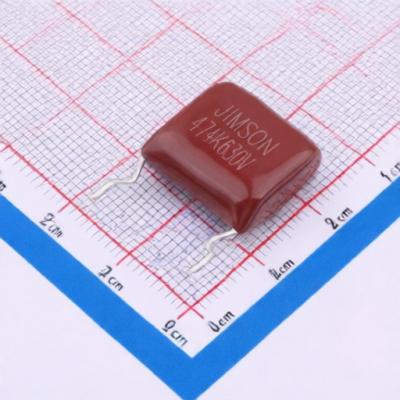 China Radial Lead Polypropylene Film Capacitor 0.47uF 630VDC Jimson MPP474K630D07 Suitable for High Frequency Circuits for sale