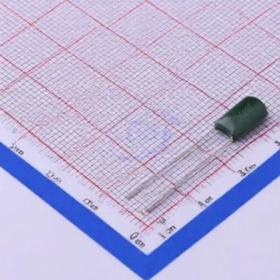 China High voltage capacitor Jimson PEI562J100D01 with vacuum evaporated metal electrodes and tinned wire leads for sale