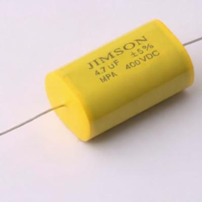 China Polypropylene film capacitor Jimson MPA475J400D01 designed for power electronics and snubber circuits for sale