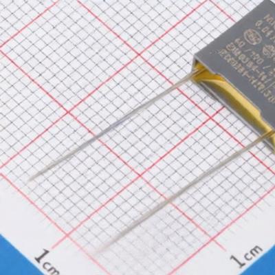 China Epoxy resin sealed capacitor Jimson MKP473K310A06 with UL94V0 flame retardant coating and radial leads for sale