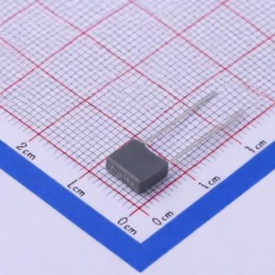 China Radial Lead Polyester Film Capacitor Flame Retardant Case Jimson MEB104J100D01 Designed for Noise Suppression and Bypassing for sale