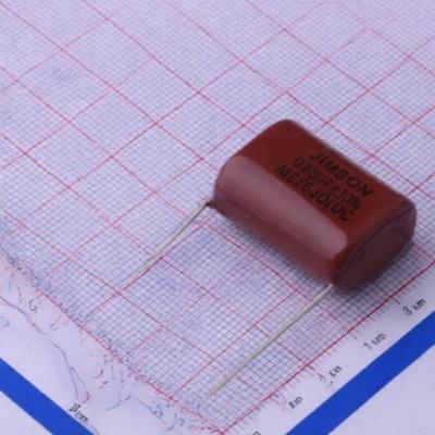 China Non inductive polyester film capacitor Jimson MEF684K630D01 with radial leads and RoHS 2.0 compliance for sale