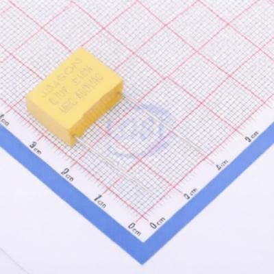 China Capacitor 0.1uF 400VAC Jimson MEC-400VAC104K for Coupling Filtering Noise Suppression in Electronics for sale