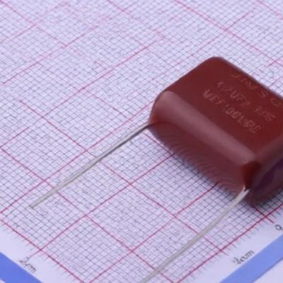 China polyester film capacitor Jimson MEF475K100D01 4.7uF 100VDC for DC blocking bypassing and signal coupling for sale