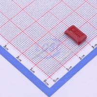 China 450V Metallized Polyester Film Capacitor with Wire Leads Capacitance 0100 Microfarad JOEY MES104K2L4AA420MA1 for sale