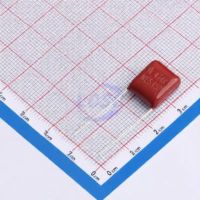 China Epoxy Resin Encapsulated Capacitor JOEY MES474K2L4AA420MA1 Metallized Polyester Film RoHS Compliant for sale