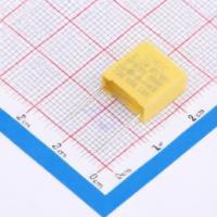 China Polypropylene film dielectric X2 safety capacitor JURCC JWX2124KP10C3 with epoxy resin encapsulation for sale