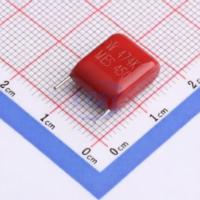 China metallized polyester film capacitor JOEY MES474K2L4AS4035A1 0.100uF capacitance and 450 volts DC rating for sale