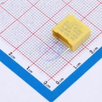 China Flame retardant PBT plastic JURCC JWX2473KP10C2 X2 safety capacitor with zinc aluminum alloy electrodes for sale
