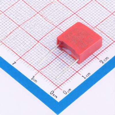 China Red Capacitor for EMI Suppression Rated 310VAC Frequency 50-60Hz JURCC JWX2-PD334KP10C3 Cross Circuit for sale