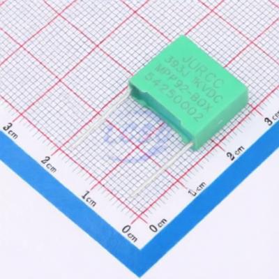 China High Frequency Metallized Film Capacitor JURCC JWMPP92-393J1KVDCP15D7 for Power Supply Applications for sale