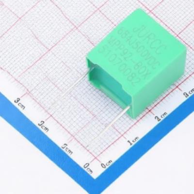 China High Frequency Metallized Film Cartridge Capacitor JURCC JWMPP92-684J500VDCP15D8 for Power Supplies for sale