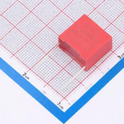 China PBT Resin Encapsulated Capacitor JURCC JWMPP85-475K100VDCP15D5 for High Current Electronic Circuits for sale