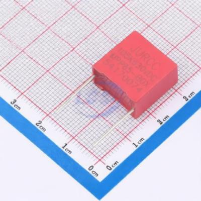 China Moisture resistant capacitor JURCC JWMPP85-105K630VDCP15D3 ideal for LED driver power supply circuits for sale