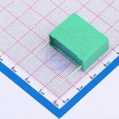 China High Frequency Metallized Film Capacitor JURCC JWMPP92-154J1.2KVDCP22.4E4 for Resonance and Filtering for sale