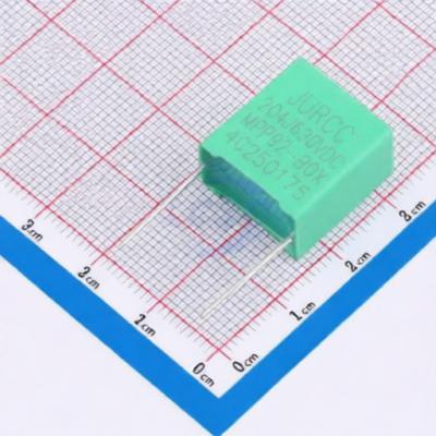China Metallized Film Capacitor JURCC JWMPP92-204J630VDCP15D14 Suitable for RC RCC DRC Absorption Circuits for sale