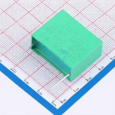 China Metallized Film Capacitor JURCC JWMPP92-224J1.6KVDCP27.5F3 with Low Internal Heat Generation Design for sale