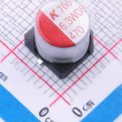 China High Stability Solid Polymer Aluminum Capacitor KEMET A765KH477M0JLAE016 for Industrial Electronics for sale