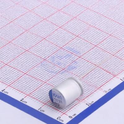 China Through Hole Radial Solid Polymer Capacitor KEMET A750MS477M1EAAE015 with 105C Temperature Rating for sale
