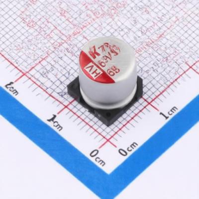 China Hybrid Polymer Dielectric Surface Mount Capacitor KEMET A781MN686M1JLAS035 Polymer Aluminum SMD Can for sale