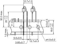 China Single Bead Radial Lead DC Line Filter KEMET B-01-AT1F for Electronic Signal Noise Control for sale