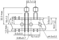 China Single Bead Radial Lead DC Line Filter KEMET B-01-AT1F for Electronic Signal Noise Control for sale